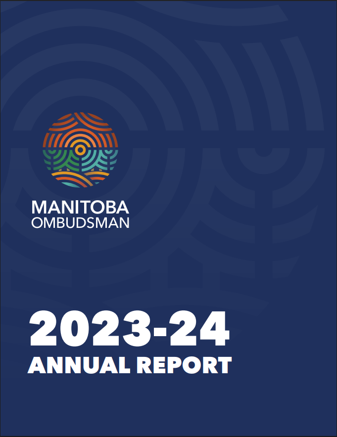 Manitoba Ombudsman 2023-24 Annual Report - Manitoba Ombudsman